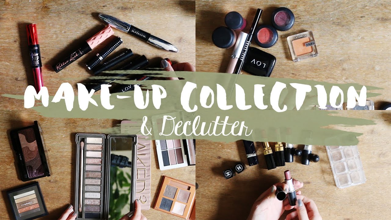 Make-Up Collection & Declutter | 2016 Part 2 - YouTube