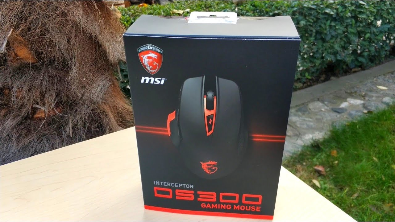 MSI INTERCEPTOR DS300 GAMING MOUSE İNCELEMESİ - YouTube