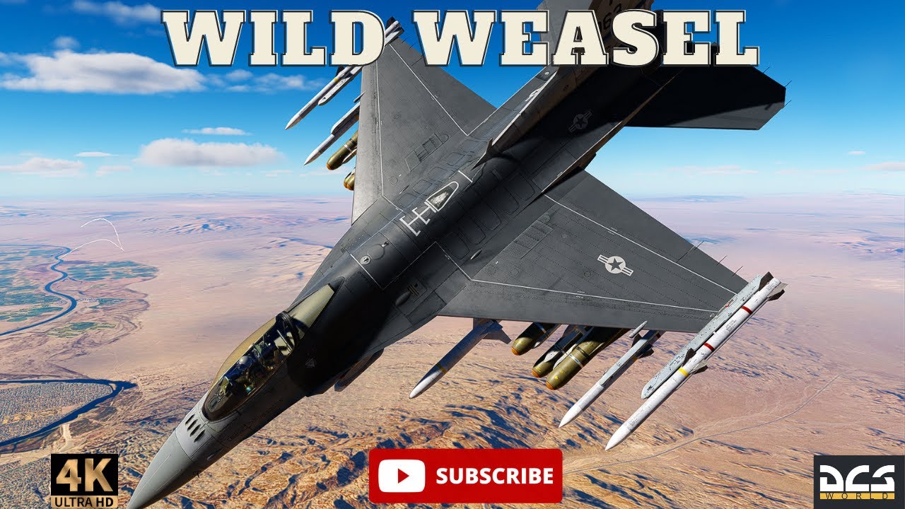 Surviving SA-11 SA-6 | DCS F-16C Viper Wild Weasel - YouTube