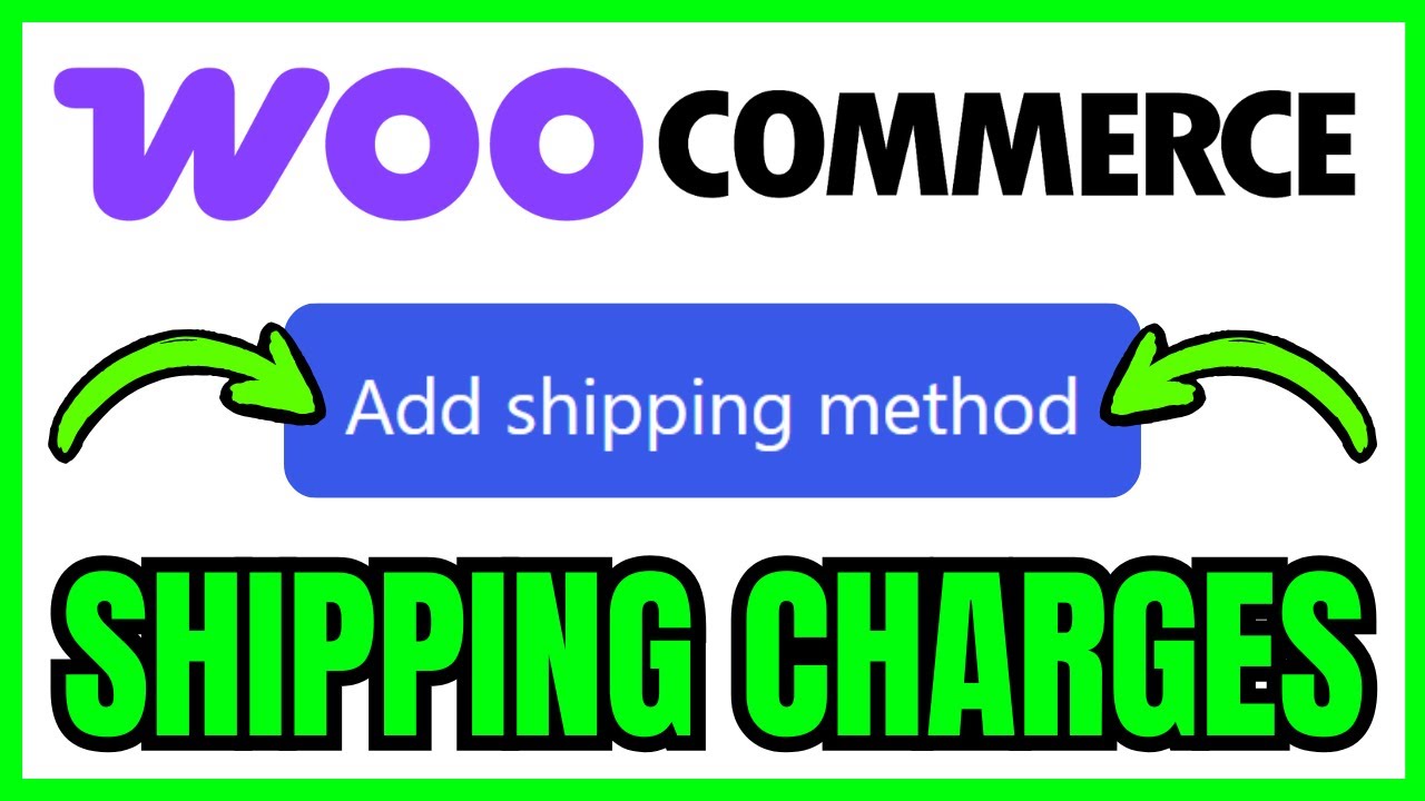 How To ADD SHIPPING CHARGES In WooCommerce (QUICK & EASY) 2026 - YouTube