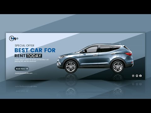 Professional Website Banner Design - Adobe Illustrator Tutorial