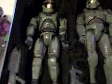 Halo Action Figure Collection - YouTube