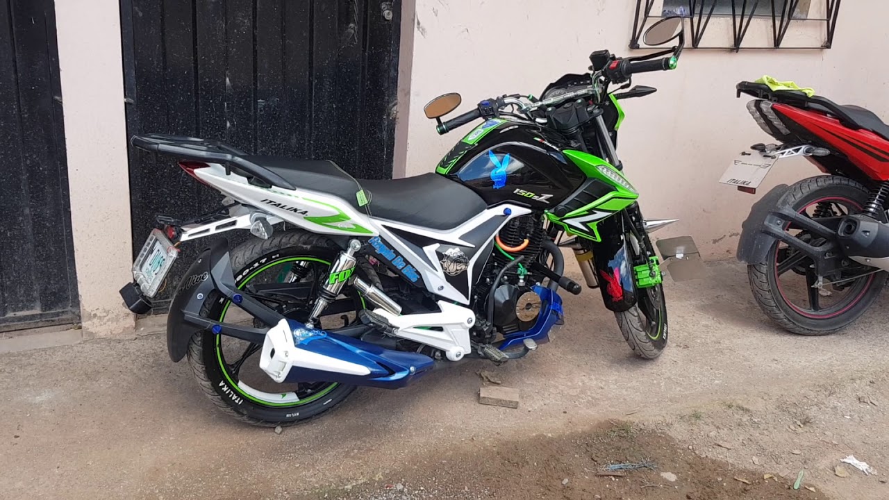 Italika 150sz modificada parte 2 - YouTube