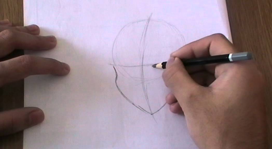 How to draw a Manga BOY (with guidelines) - YouTube