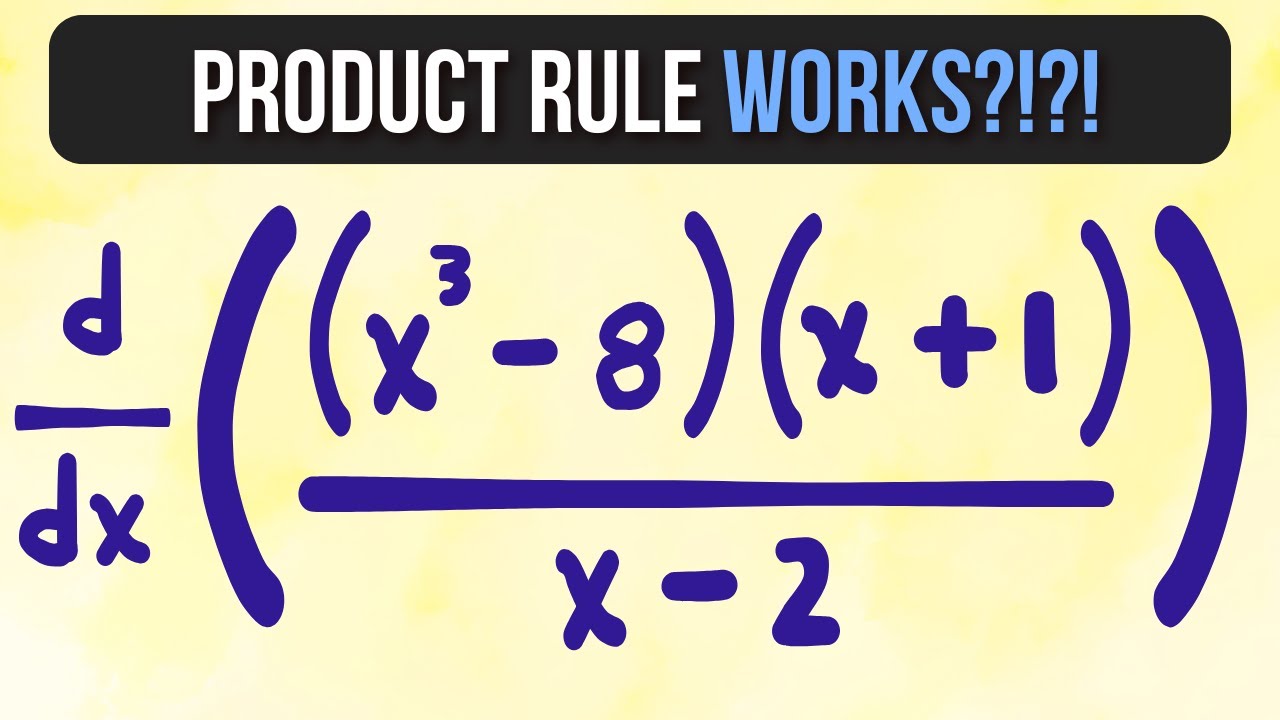 Don’t Miss THIS Derivative Shortcut! (NOT The Quotient Rule) - YouTube