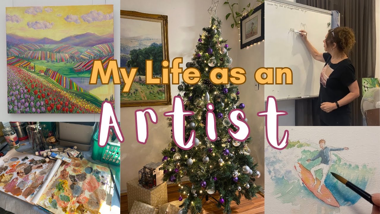 Inside my life as an artist : #3 Christmas Season Prep + Watercolour ...