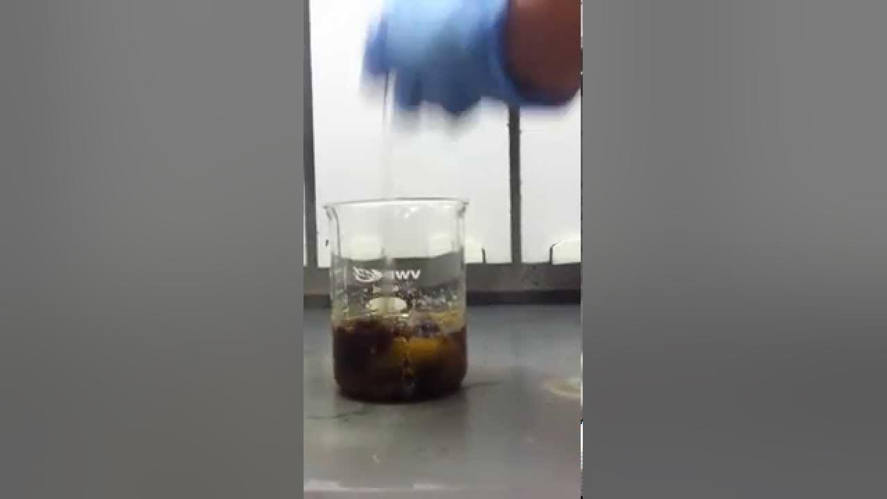 Chem Tutor: Sulfuric Acid and Sugar Reaction Demonstration - YouTube