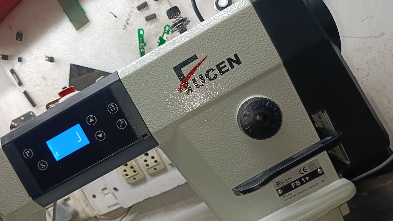 technical parameter and error salution fs one + fucen sewing mechine... - YouTube