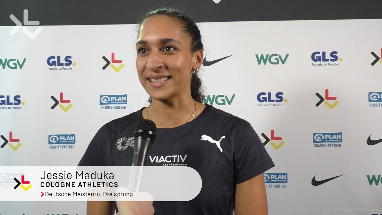 Jessie Maduka: "Hatte mir 14 Meter und den Titel vorgenommen" - YouTube