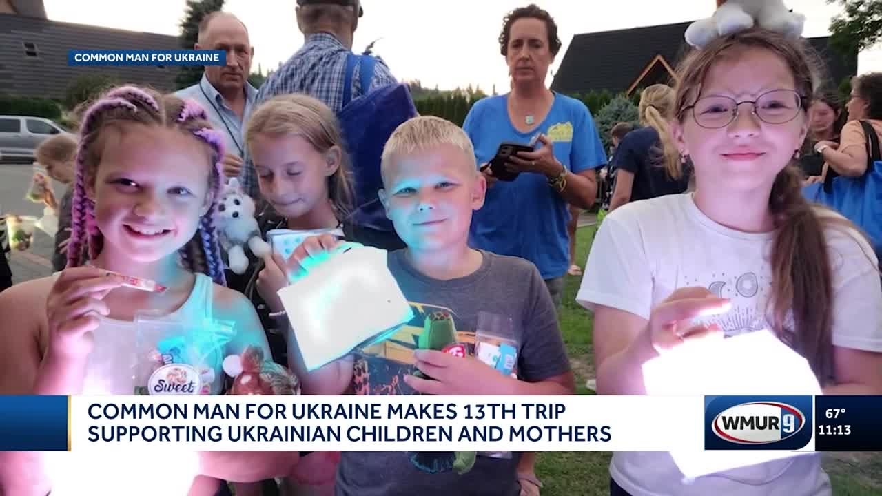 Common Man for Ukraine makes 13th trip supporting Ukrainian children ...