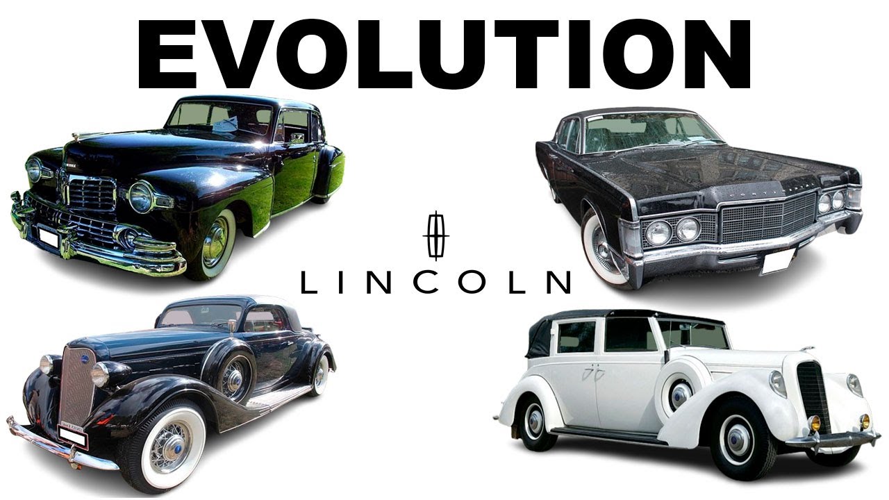 Evolution of Lincoln cars - YouTube