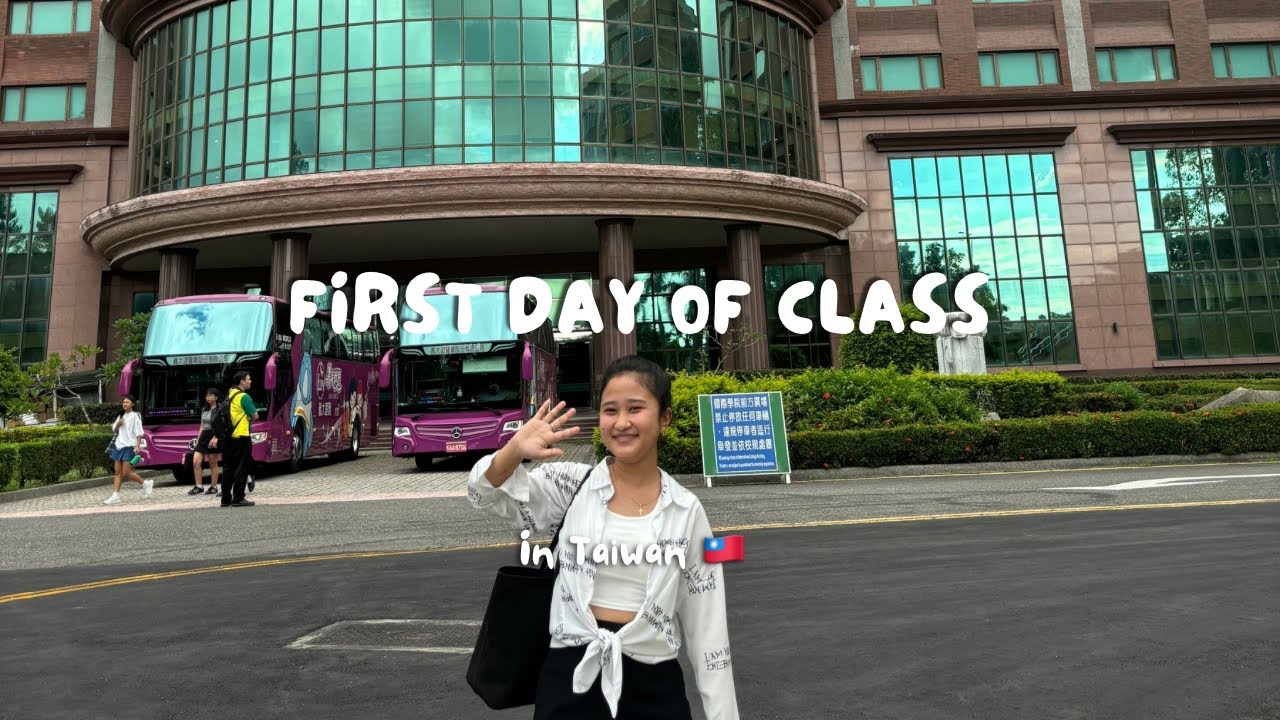 First day of class in Kaohsiung, Taiwan| Language student| Indian in ...