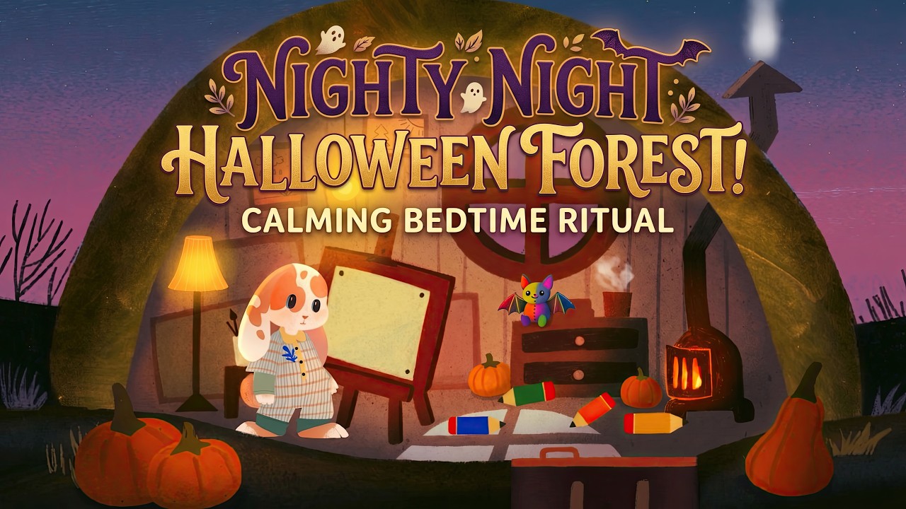 Nighty Night, Halloween Forest! 🎃 Bedtime Story with Sleepy Animals ...