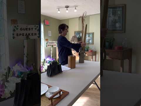 Judith Bussey Newton GC President and NGC’s Master Flower Show Judge ...