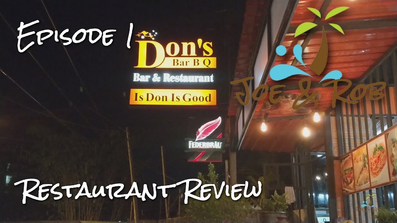 Episode 1 - Don's Bar B Q - Review - YouTube