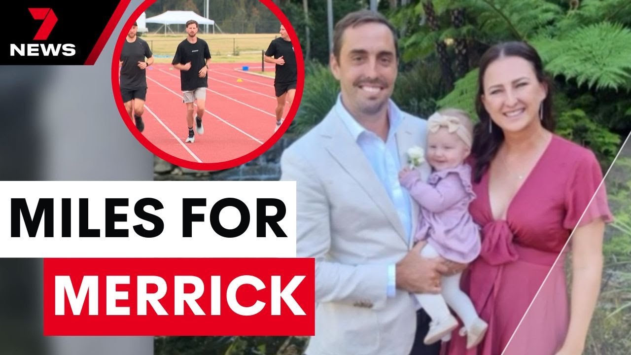 Friends from Camden to run 100km for James Merrick | 7NEWS - YouTube
