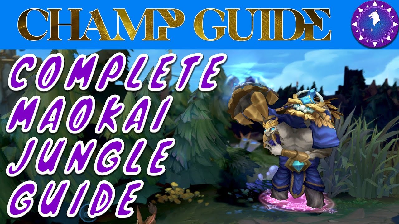 Rank Up With Maokai Jungle - Season 7 Rework Guide - YouTube
