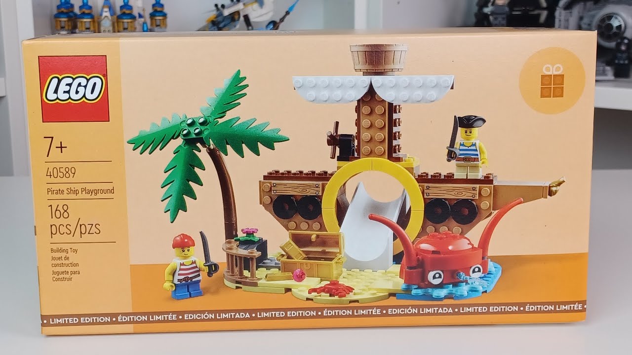 Lego 40589 Pirate Ship Playground review! - YouTube