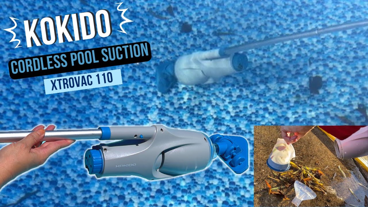 Unboxing +Easy setup 2024 Kokido Xtrovac 110 for pool - YouTube