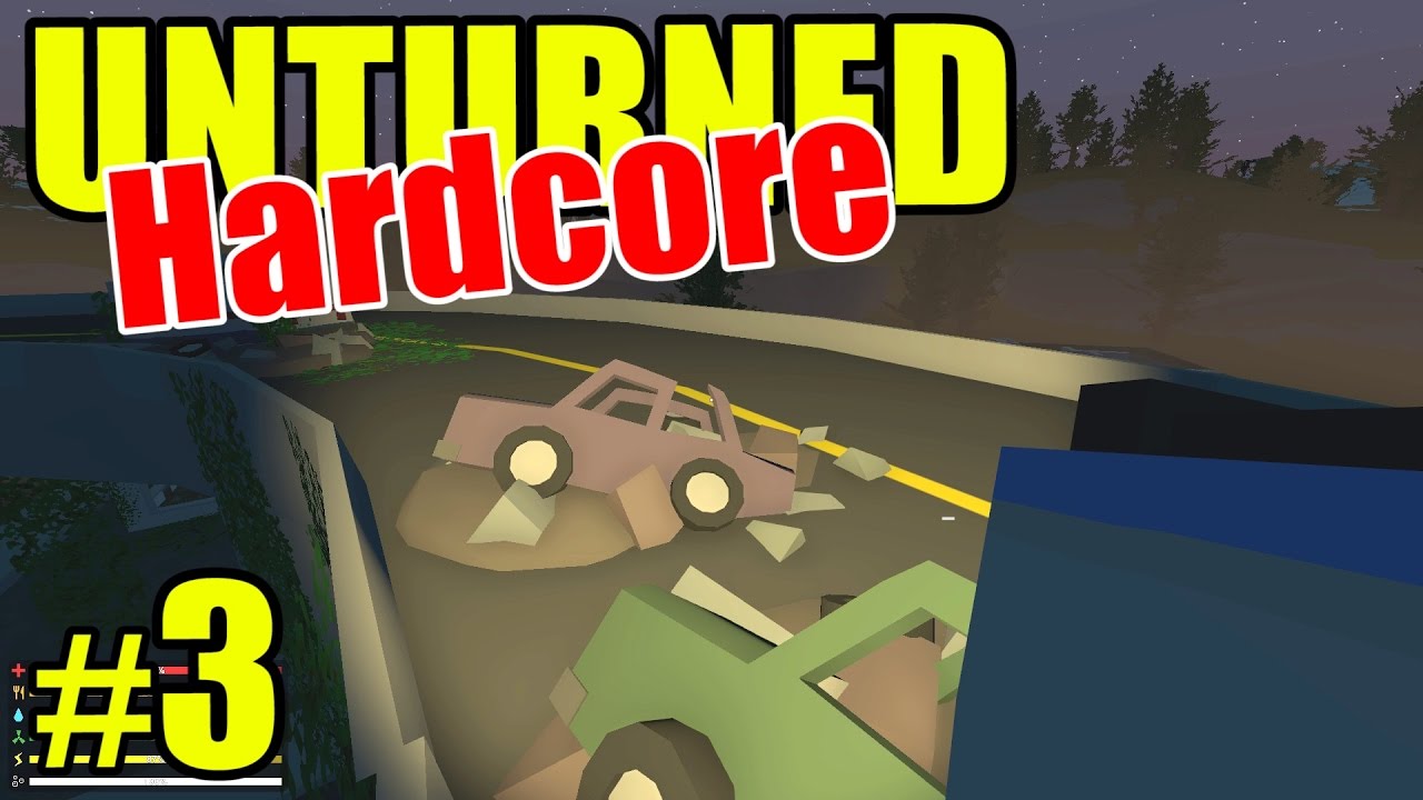 Unturned HARD Mode - E03 "Dark City Ruins" (Overgrown 3+ Map) - YouTube