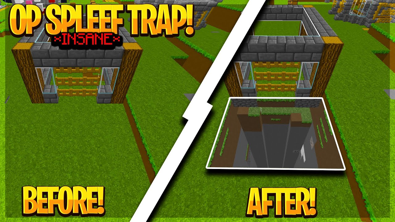 OP SPLEEF TRAPS EVERYONE! *INSANE* | Minecraft HCF - YouTube