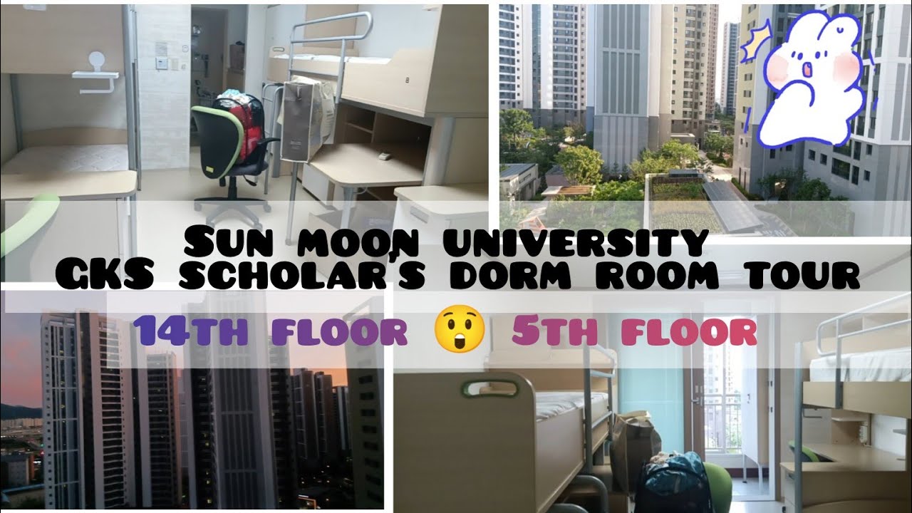 Sun Moon university GKS scholar's dorm room tour 🏙️ different rooms😮!!# ...