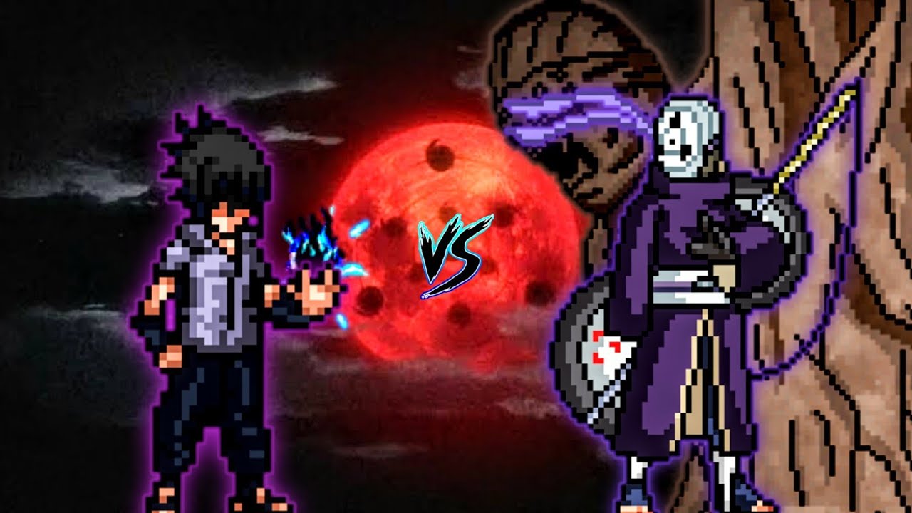 Sasuke FMS V1.2 VS Obito Kamui in Jump Force Mugen - YouTube