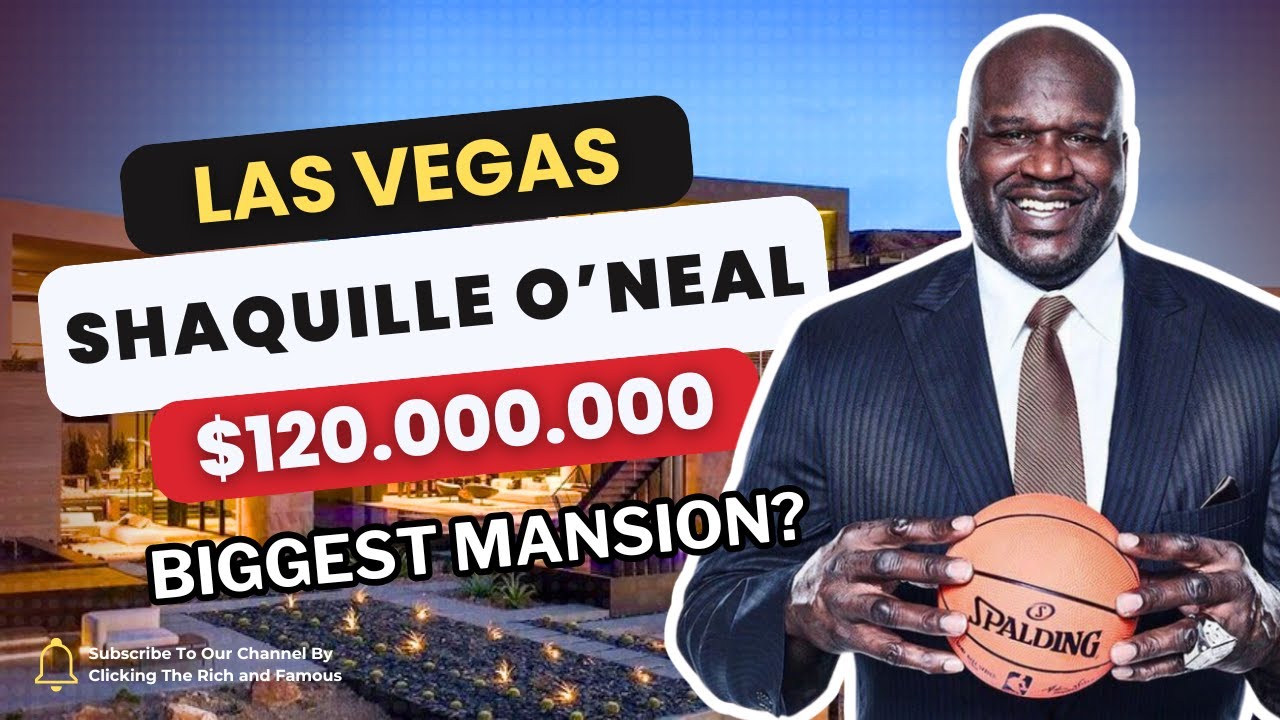 Inside Shaq’s Mega Mansion in Vegas – A $100M Palace with Aquarium, and ...