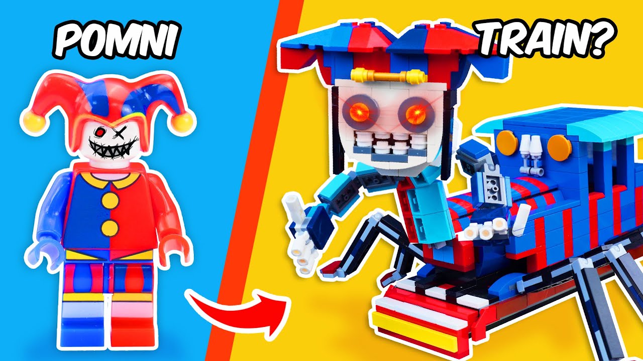 Cursed Thomas in LEGO: What if Pomni Becomes the Monster Thomas? | FUNZ ...