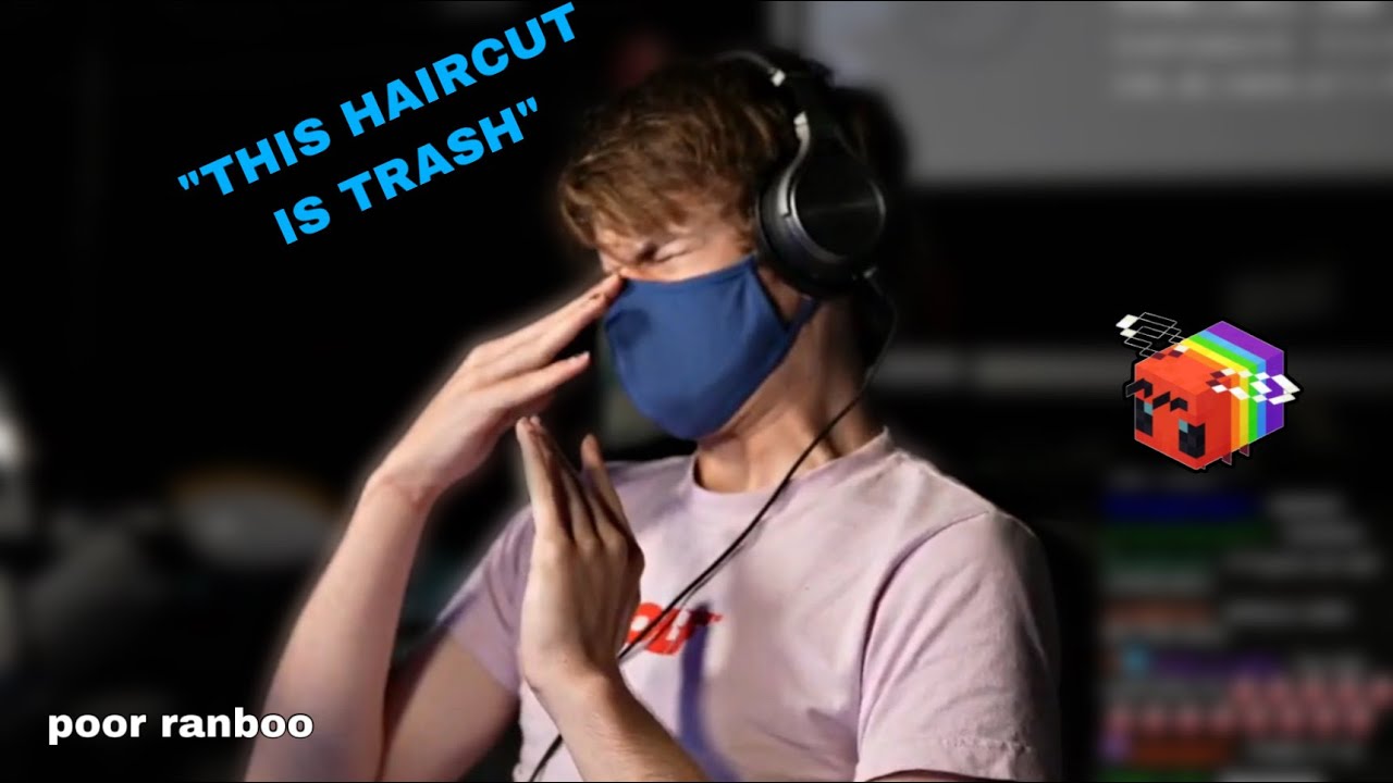 RANBOO HATES HIS NEW HAIRCUT - YouTube