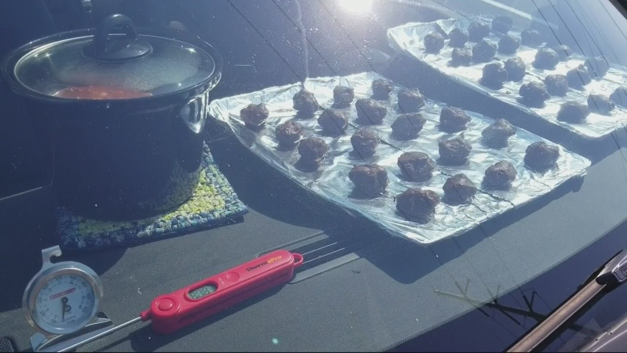 Cooking in a hot car 2018 - YouTube
