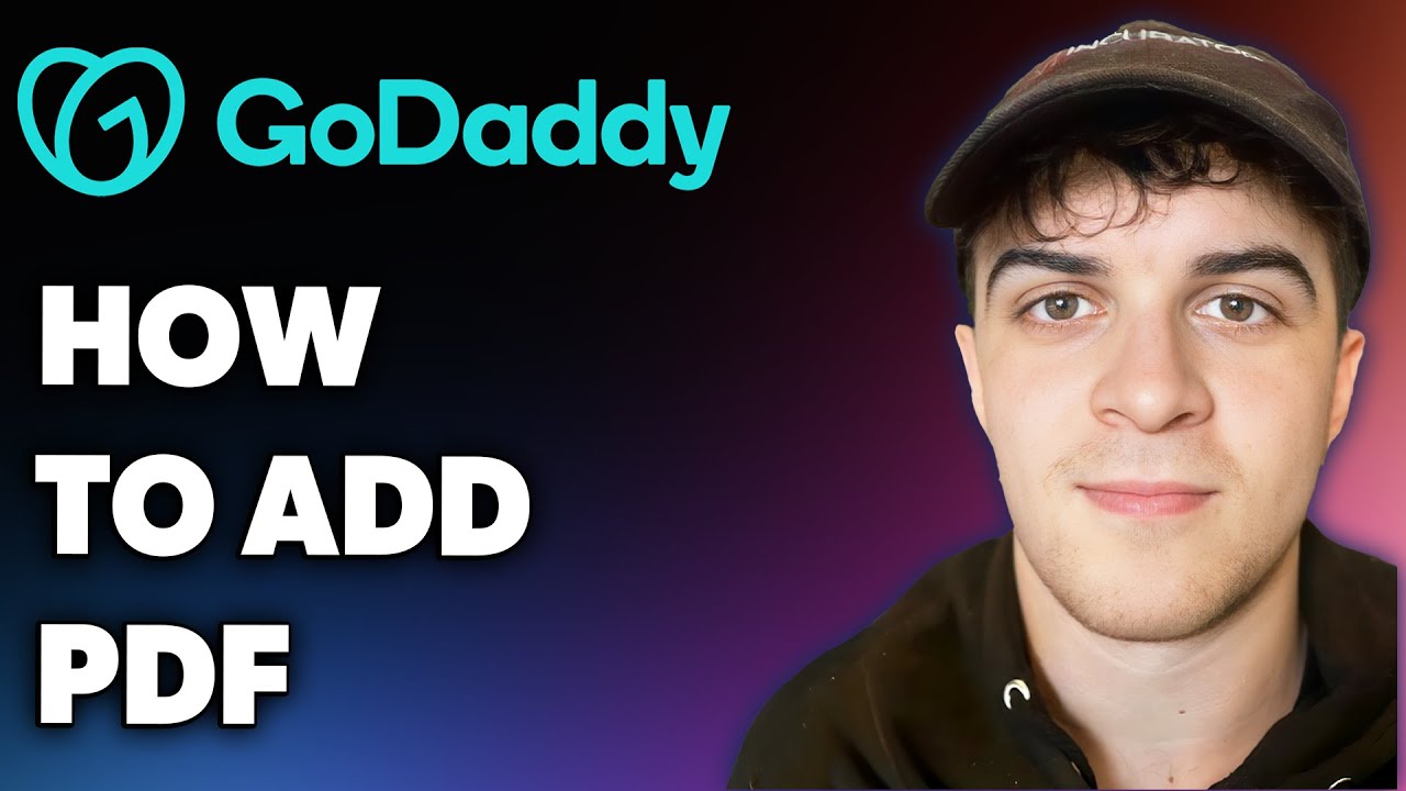How To Add Pdf To Godaddy Website Full 2025 Guide YouTube How To Add Pdf To Godaddy Website Full 2025 Guide YouTube