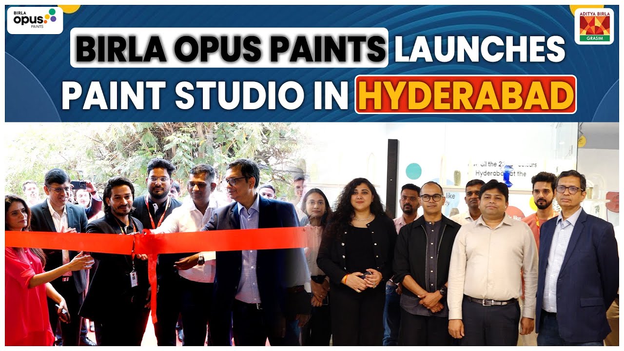 Birla Opus Paints Launches Paint Studio | A New Destination for All Painting Needs | Hyderabad ...