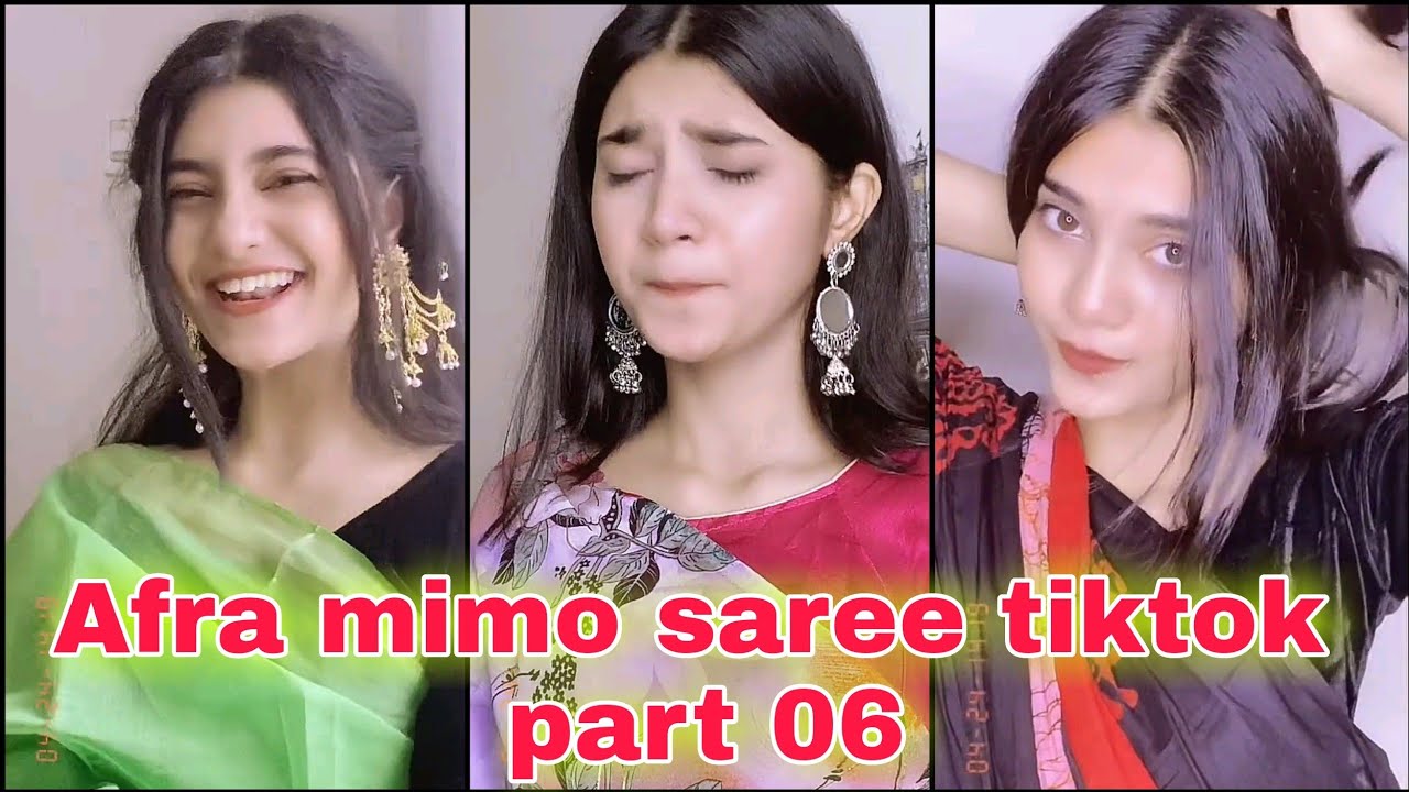 Afra Mimo Saree Tiktok part 06 । AH Tiktok Videos - YouTube