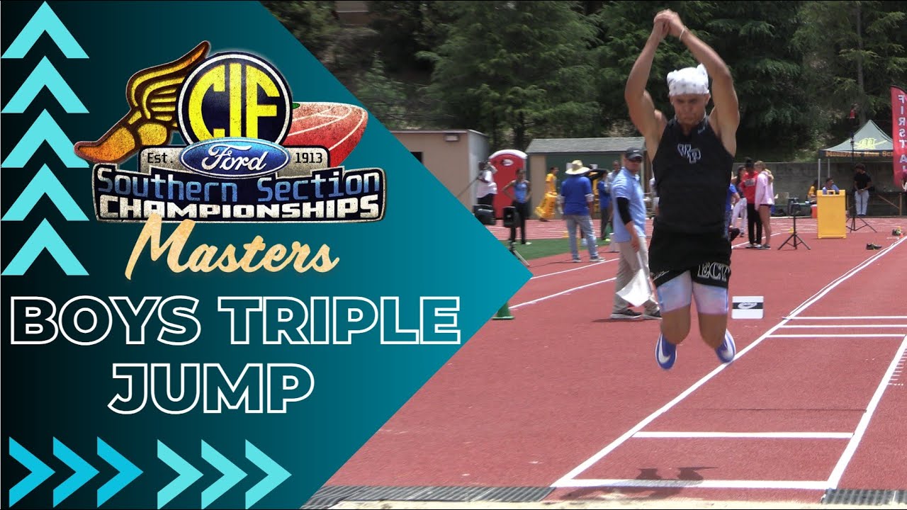 2024 TF - CIF-ss Masters - Boys Triple Jump - YouTube
