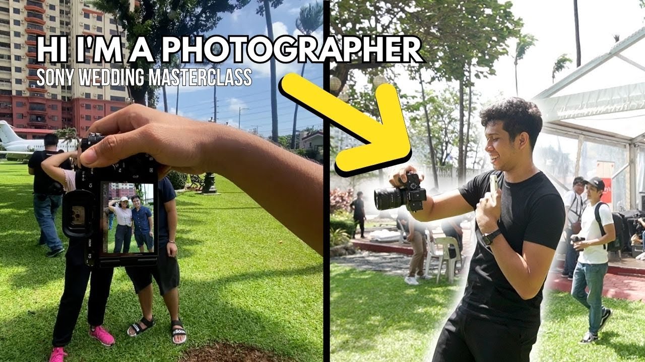 Picture taking at Sony Wedding Masterclass 2023 - YouTube