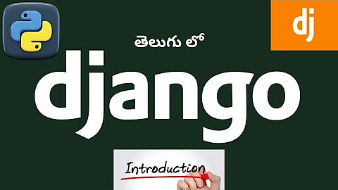 Django Tutorial in Telugu - YouTube