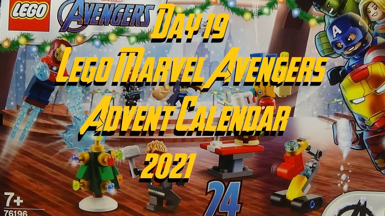 LEGO Marvel Avengers 2021 Advent Calendar day 19 - YouTube