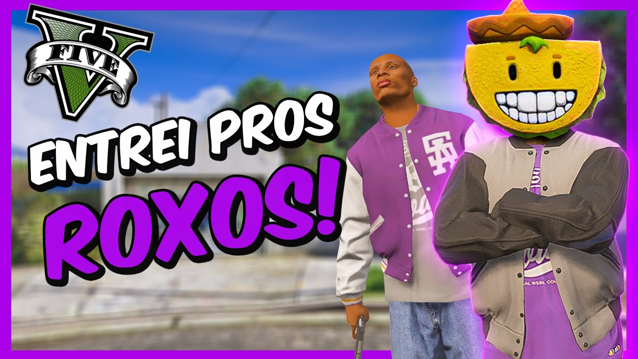 ENTREI PARA FACÇÃO DOS ROXOS NO GTA RP!! - Taco RP #10 - YouTube