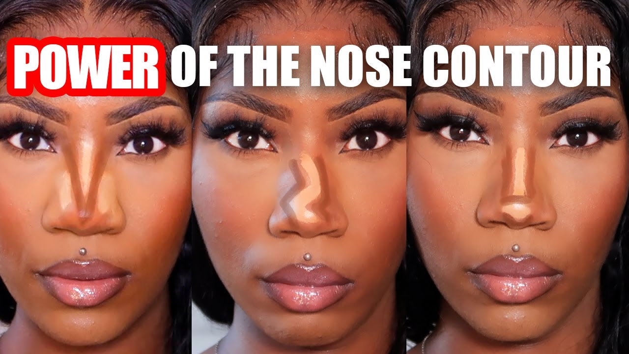 THE POWER OF THE NOSE CONTOUR | DIFFERENT SHAPES TUTORIAL - YouTube