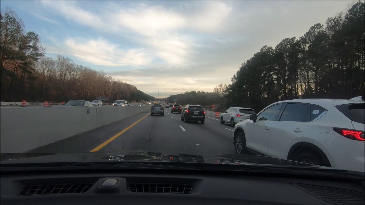 Raleigh Beltline 540 to 95 via 40 - YouTube