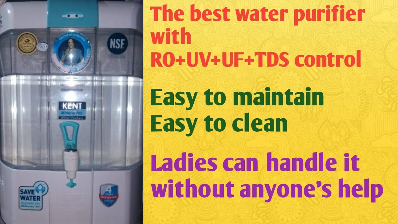 Kent Pearl water filter complete detail(demo). Watch it without missing ...