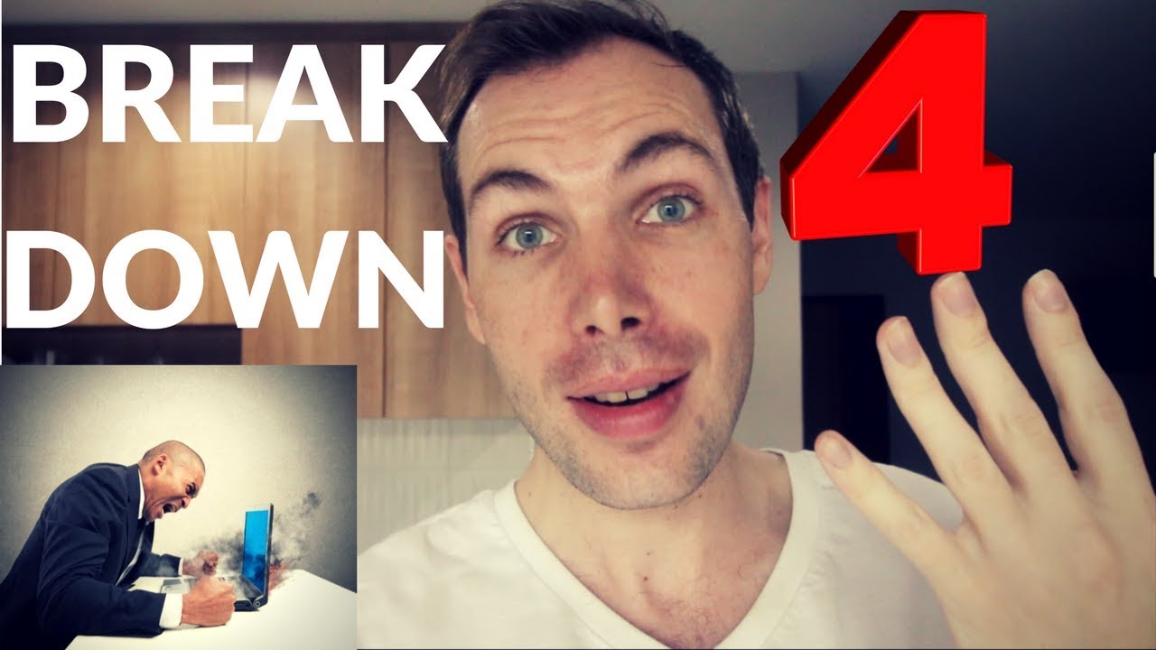 4 WAYS to use "BREAK DOWN" | PHRASAL VERBS IN ENGLISH - YouTube