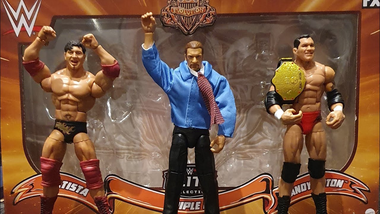 WWE Evolution 3 pack - YouTube