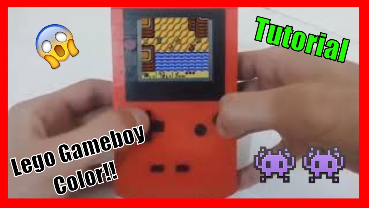 Lego MOC: Nintendo Gameboy Color - YouTube