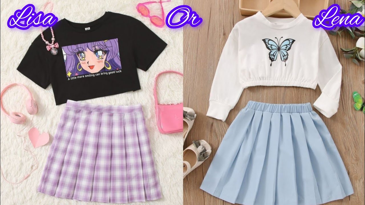 Lisa or lena outfits and frook - YouTube