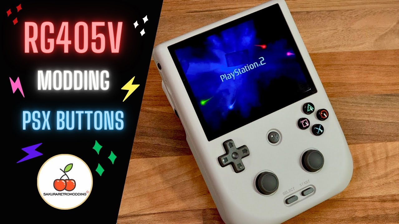 RG405V Psx Buttons Tutorial - YouTube