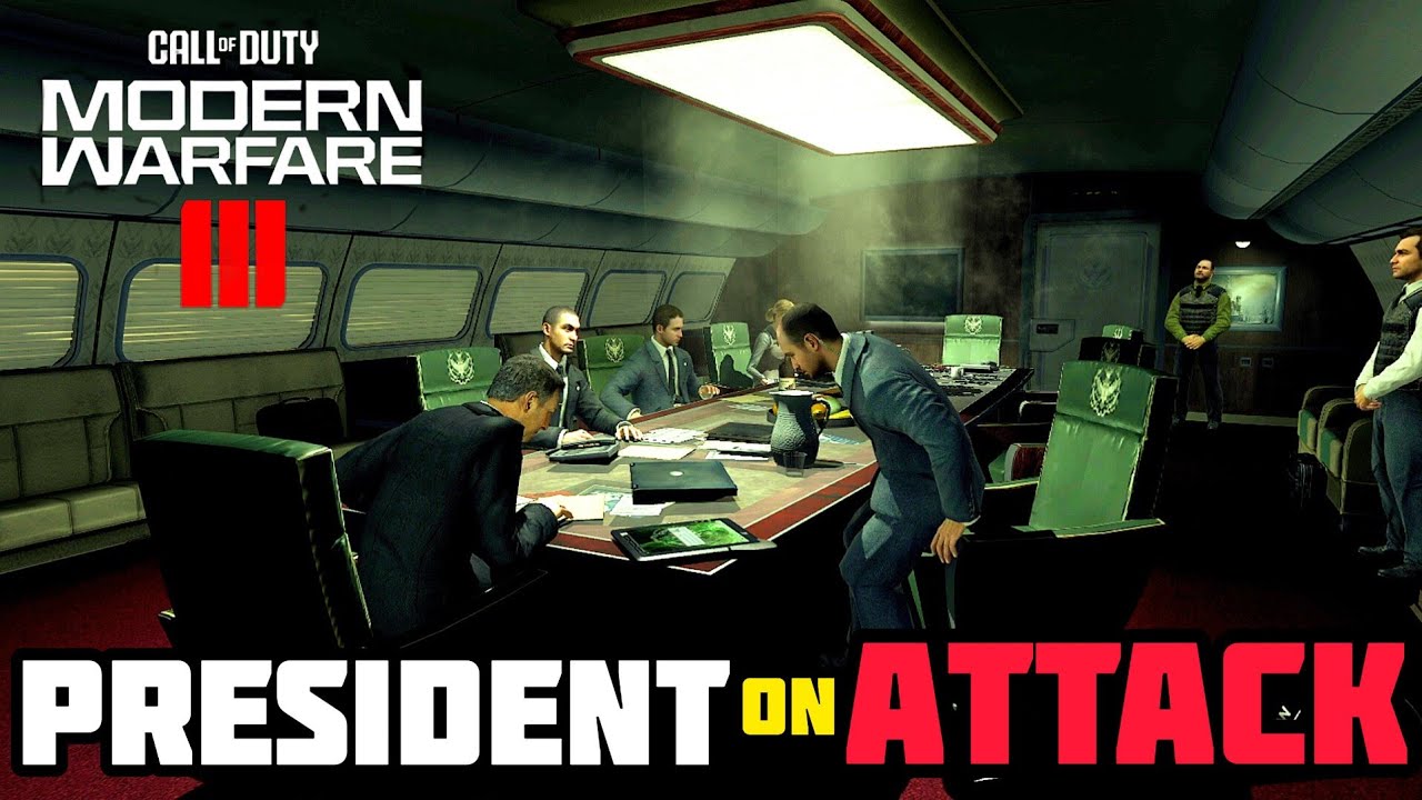 PRESIDENT ATTACK😱 The Untold Story Air Strike MW3 || surgical strike ...