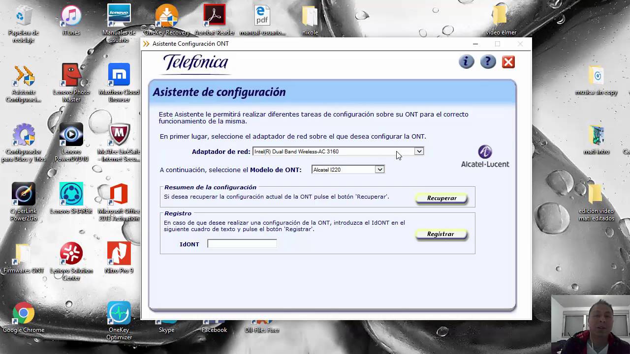 Configuracion de Ont Movistar - YouTube