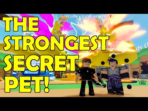 BEST PET in Clicker Simulator (Roblox) | RAINBOW HEAVENLY HYDRA SECRET ...